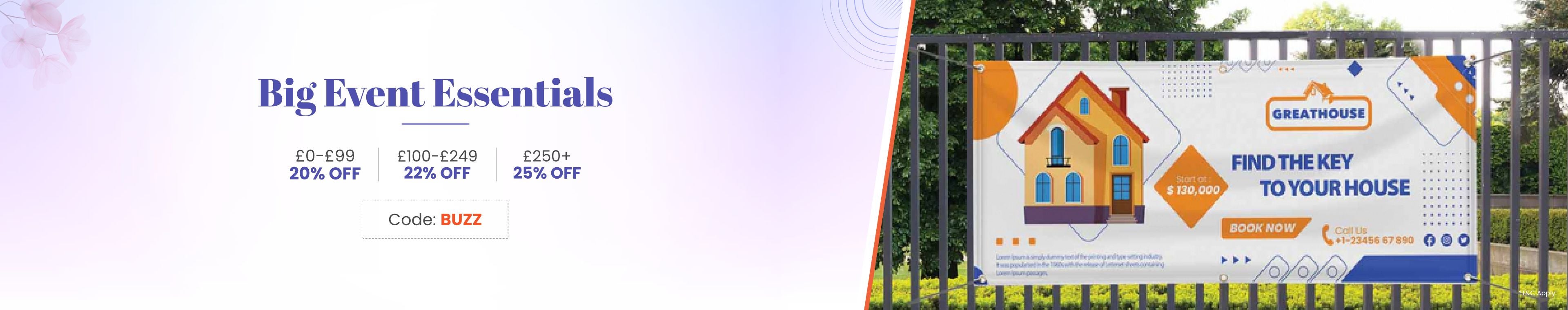 Personalised Banners | Custom & Printed Banners Online