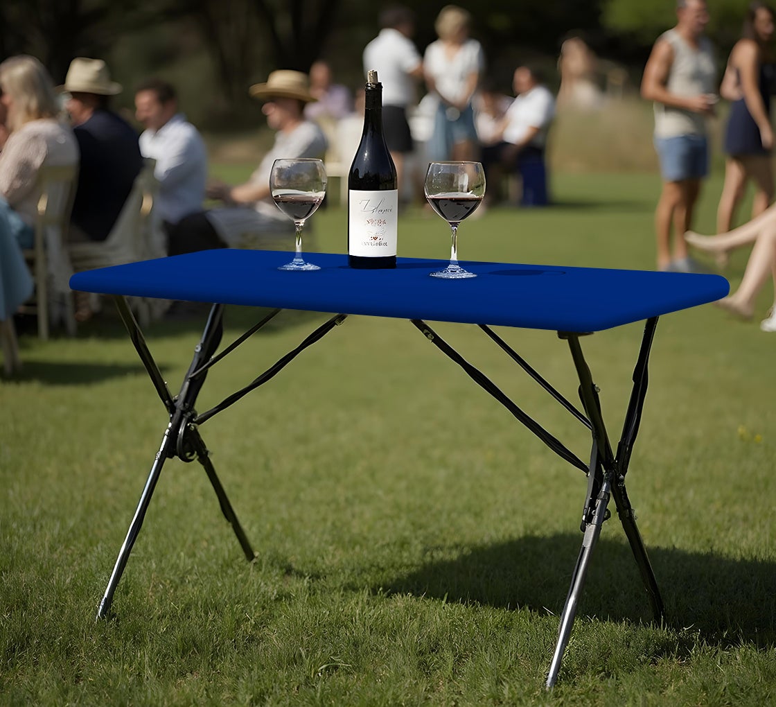 4' Rectangle Table Toppers - Blue