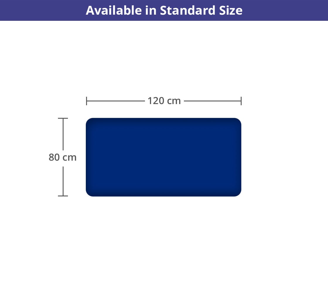 4' Rectangle Table Toppers - Blue