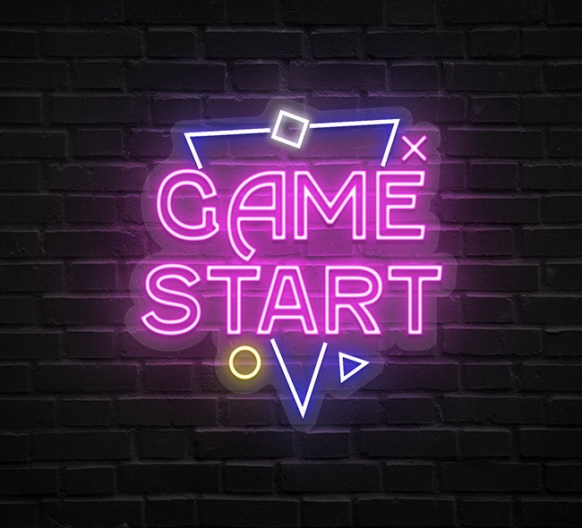 Gamers Neon Signs | Gaming Room Neon Lights | BannerBuzz UK