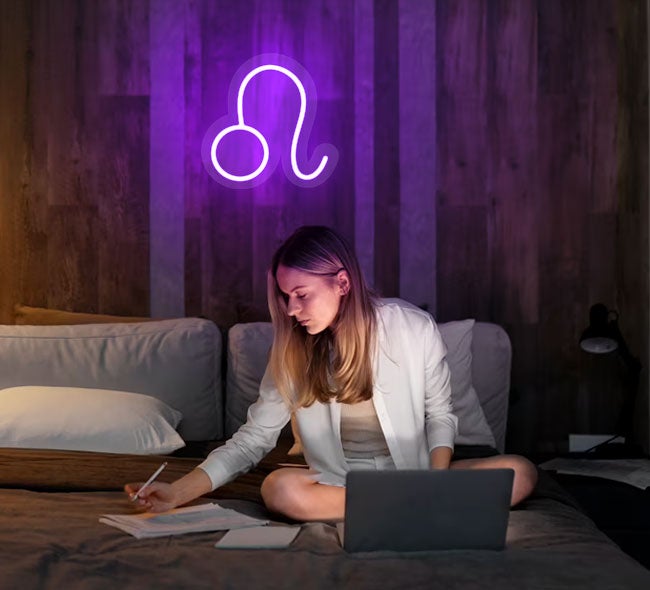 Leo Neon Sign | Custom Leo Neon Sign - Bannerbuzz.co.uk