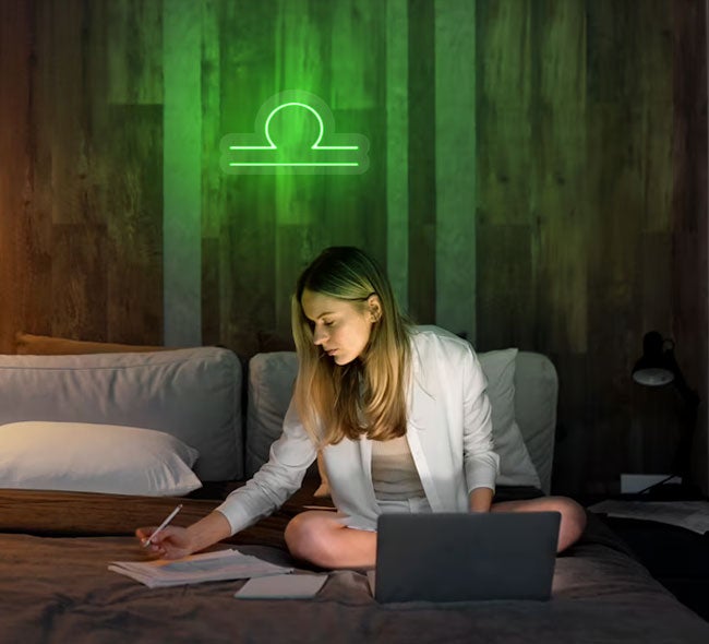 Libra Neon Sign | Custom Libra Neon Sign - Bannerbuzz.co.uk