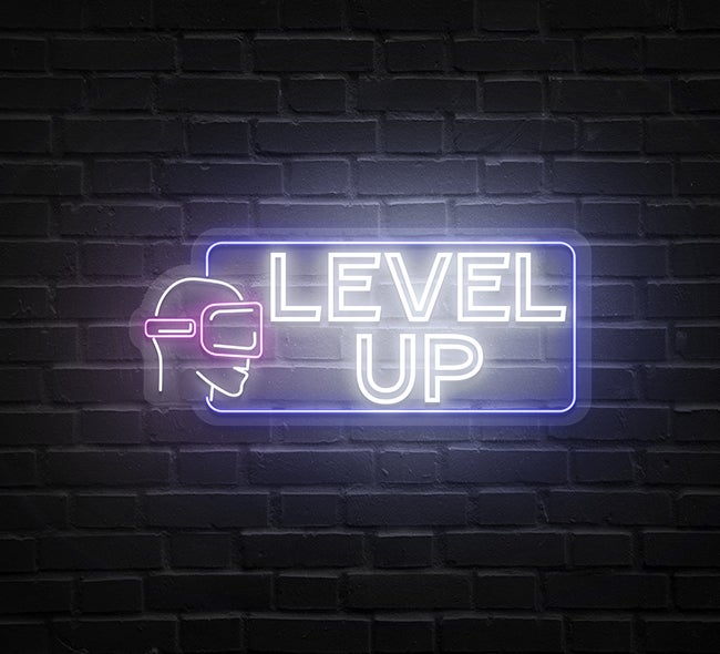 Gamers Neon Signs | Gaming Room Neon Lights | BannerBuzz UK