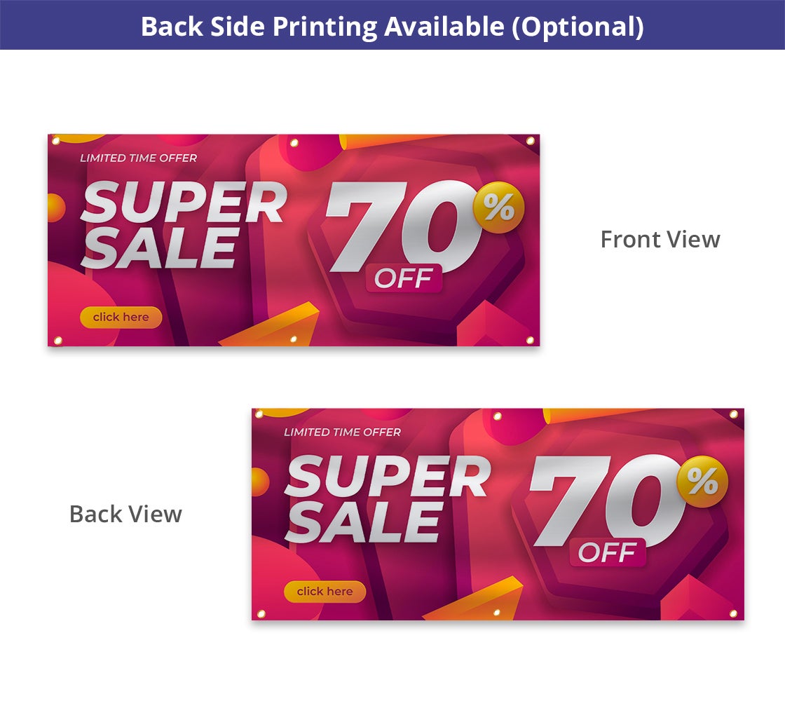 Promotional Banners | Outdoor Promo Banners | BannerBuzz UK