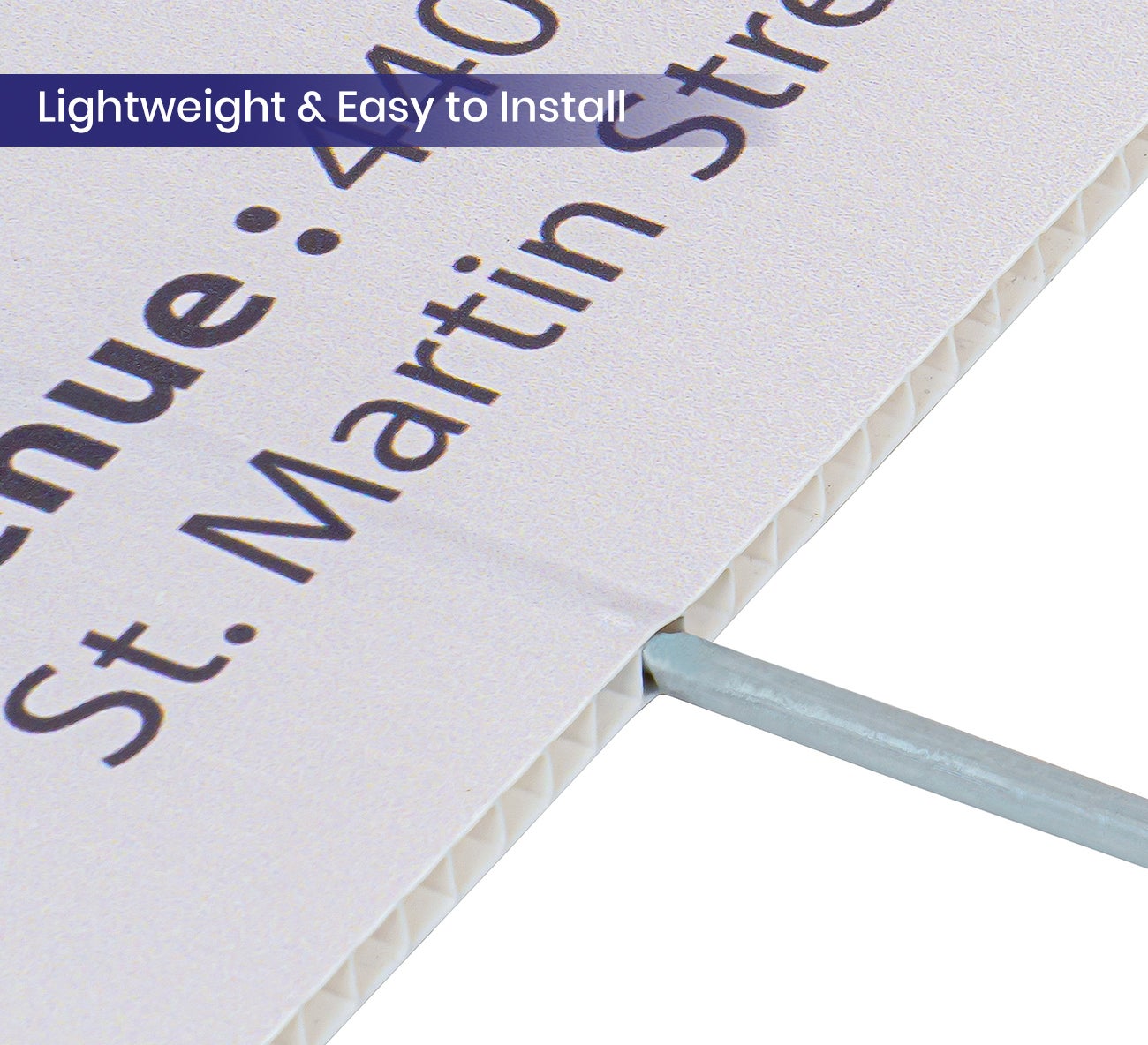 Rectangle Garden Signs | Custom Rectangle Garden Signs - Bannerbuzz.co.uk