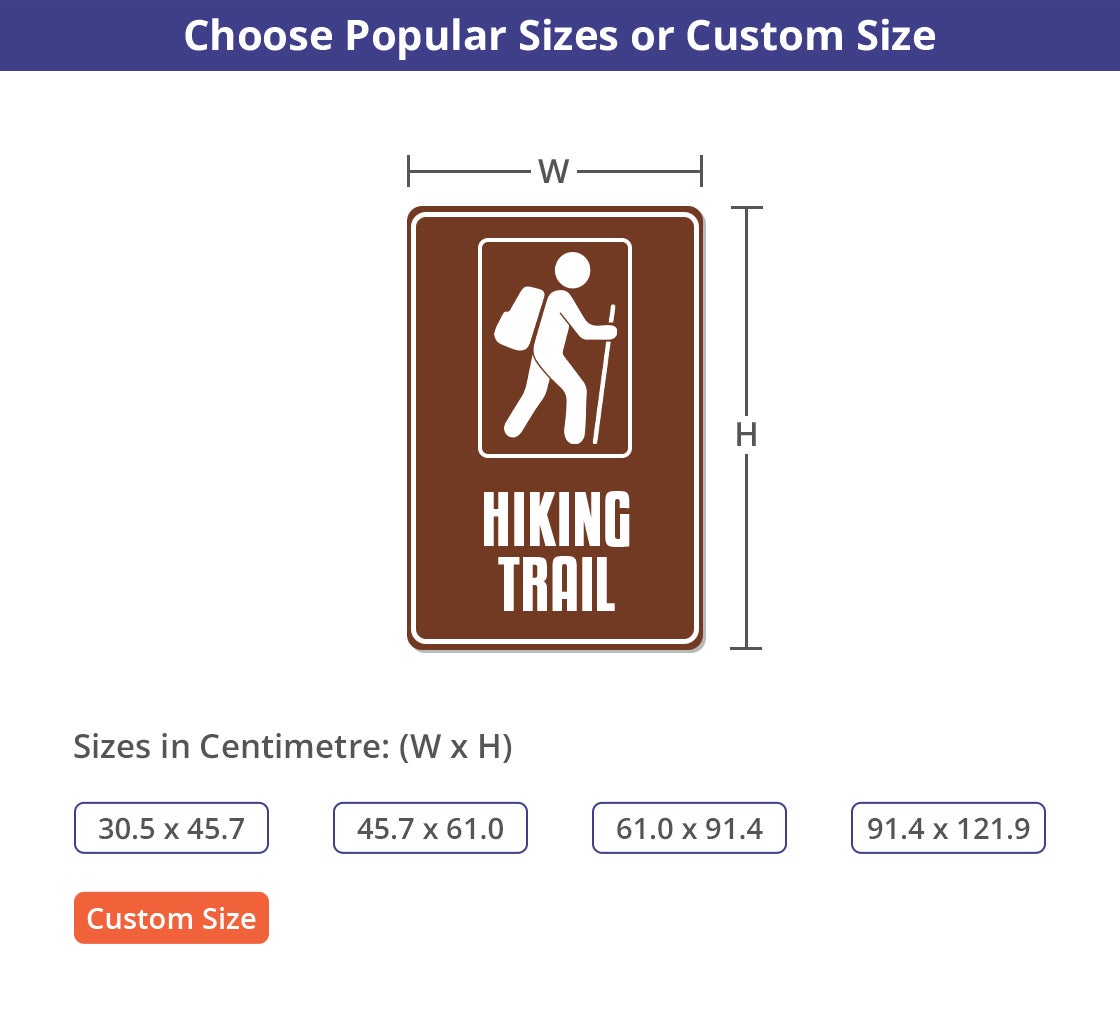 Hiking Trail Signs