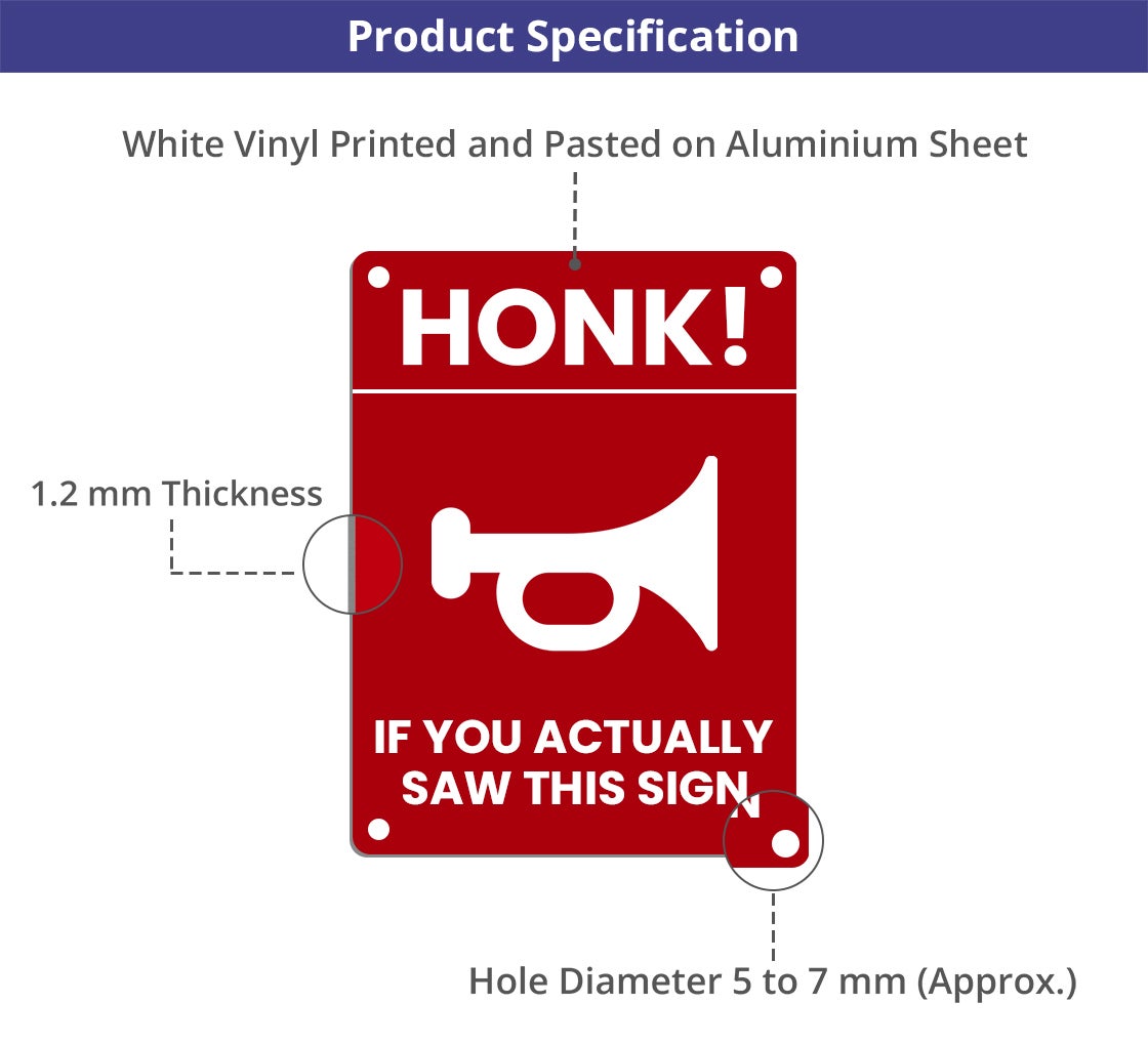 Design/Buy Funny Warning Signs online at the Best Prices | Bannerbuzz UK