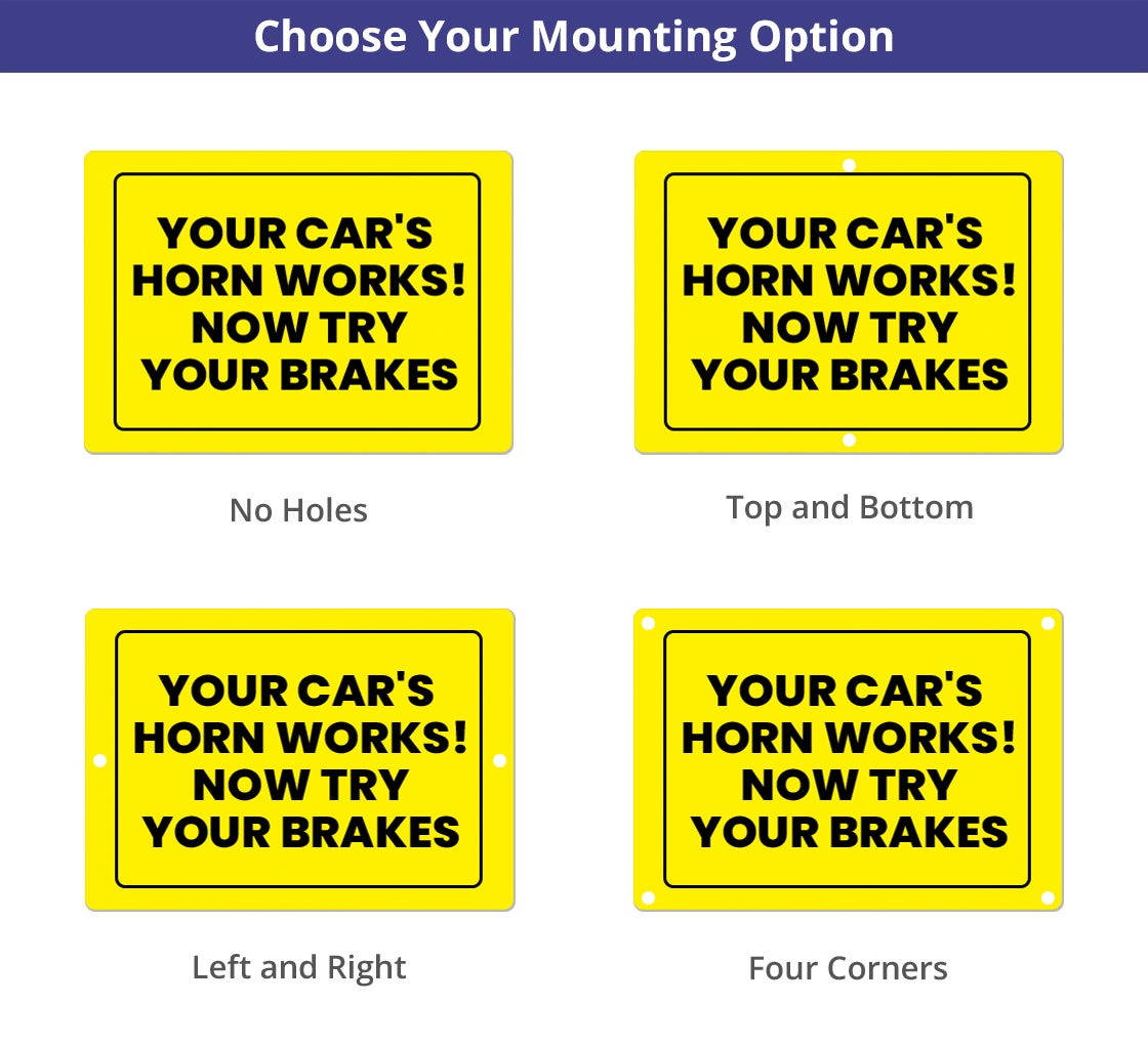 Design/Buy Funny Warning Signs online at the Best Prices | Bannerbuzz UK