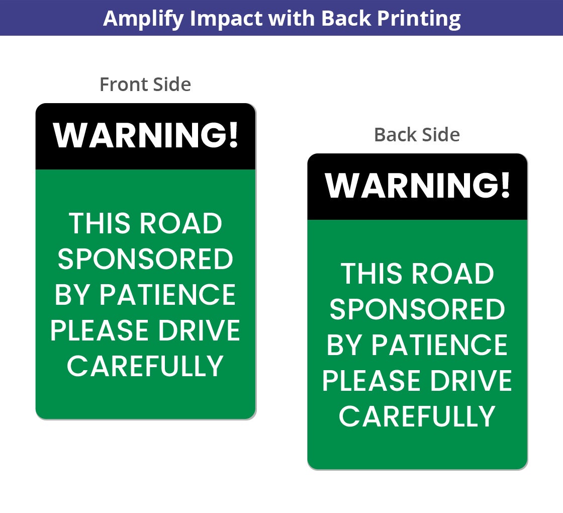 Design/Buy Funny Warning Signs online at the Best Prices | Bannerbuzz UK