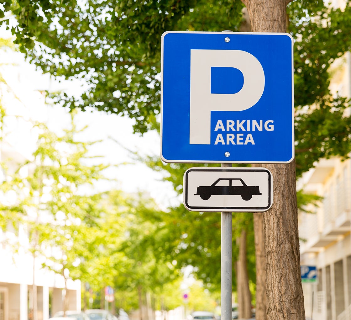Parking Lot Directional Signs Reverse Parking Only Signs From Key