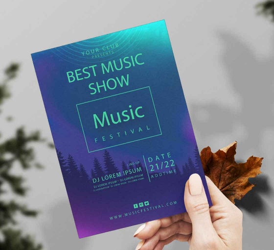 Buy Club Party Flyers - Club Flyer Design | BannerBuzz UK