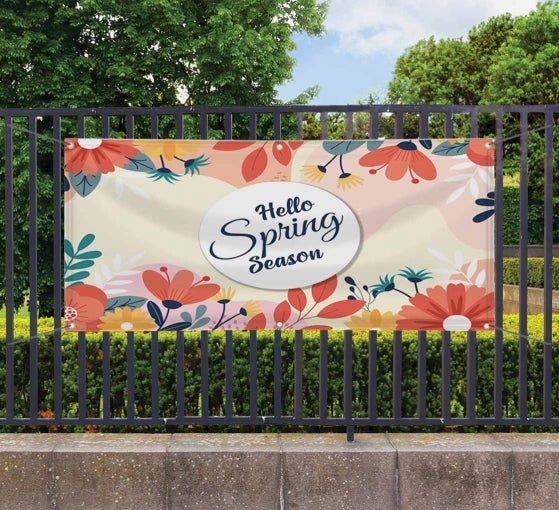 Shop for Hello Spring Banners | BannerBuzz