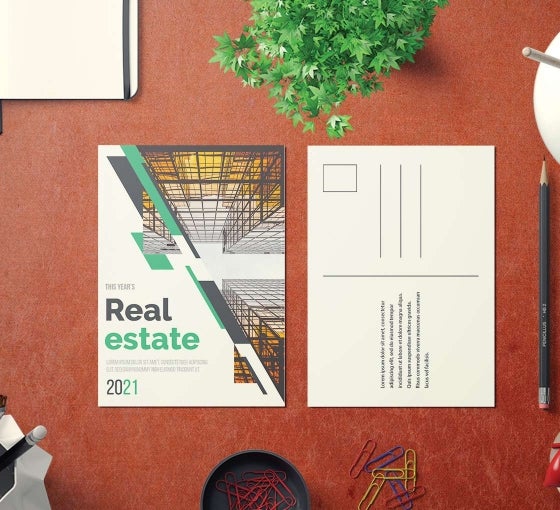 Create and Buy Custom Printable Real Estate Postcards | Bannerbuzz UK