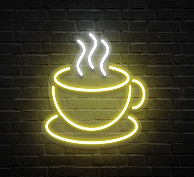Coffee Cafe Neon Sign | Custom Coffee Cafe Neon Sign - Bannerbuzz.co.uk
