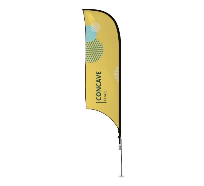 Buy Concave Flags - Advertising Flags for Sales Event | BannerBuzz UK