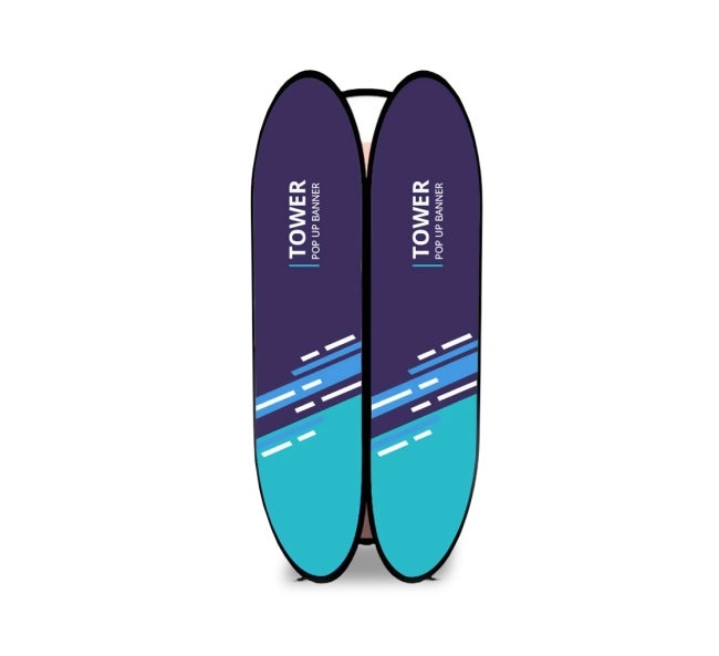 Custom Tower Pop Up Banner - Buy Tower Pop Up Banner Online in UK
