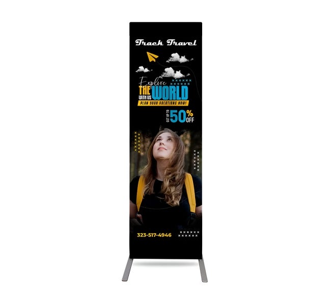 Economy EZ Extend Fabric Display Stand | Custom Economy EZ Extend Fabric Display Stand ...