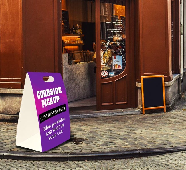 Portable Side Walk Sign | Custom Portable Side Walk Sign - Bannerbuzz
