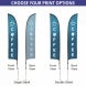 Custom Blade Flags and Wind Blade Flags for Advertising - Banner Buzz UK